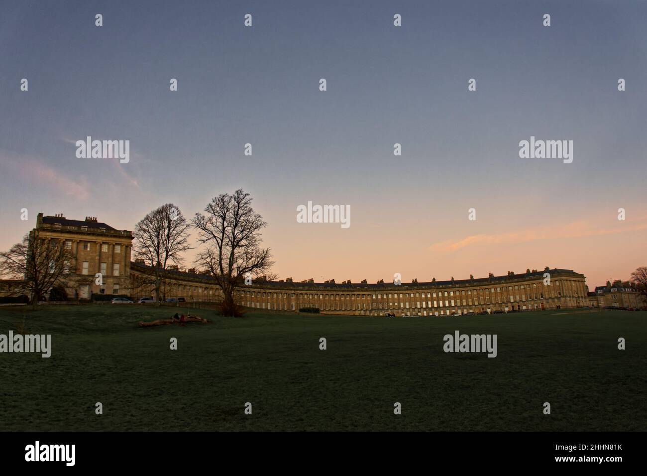 winter golden hour in bath Stock Photo - Alamy