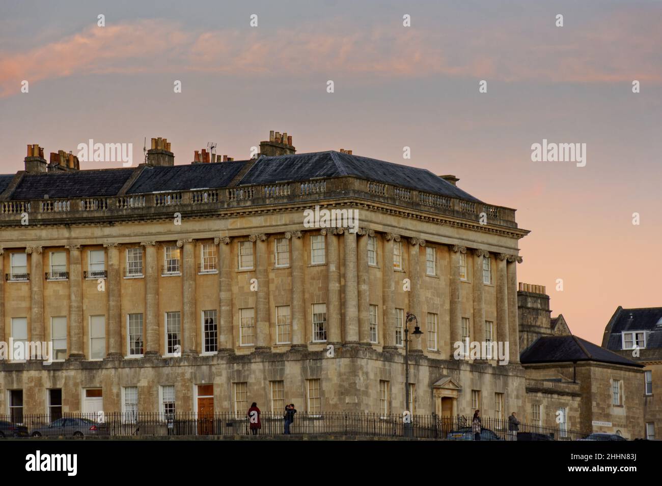 winter golden hour in bath Stock Photo - Alamy
