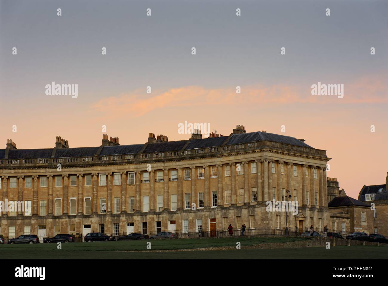 winter golden hour in bath Stock Photo - Alamy