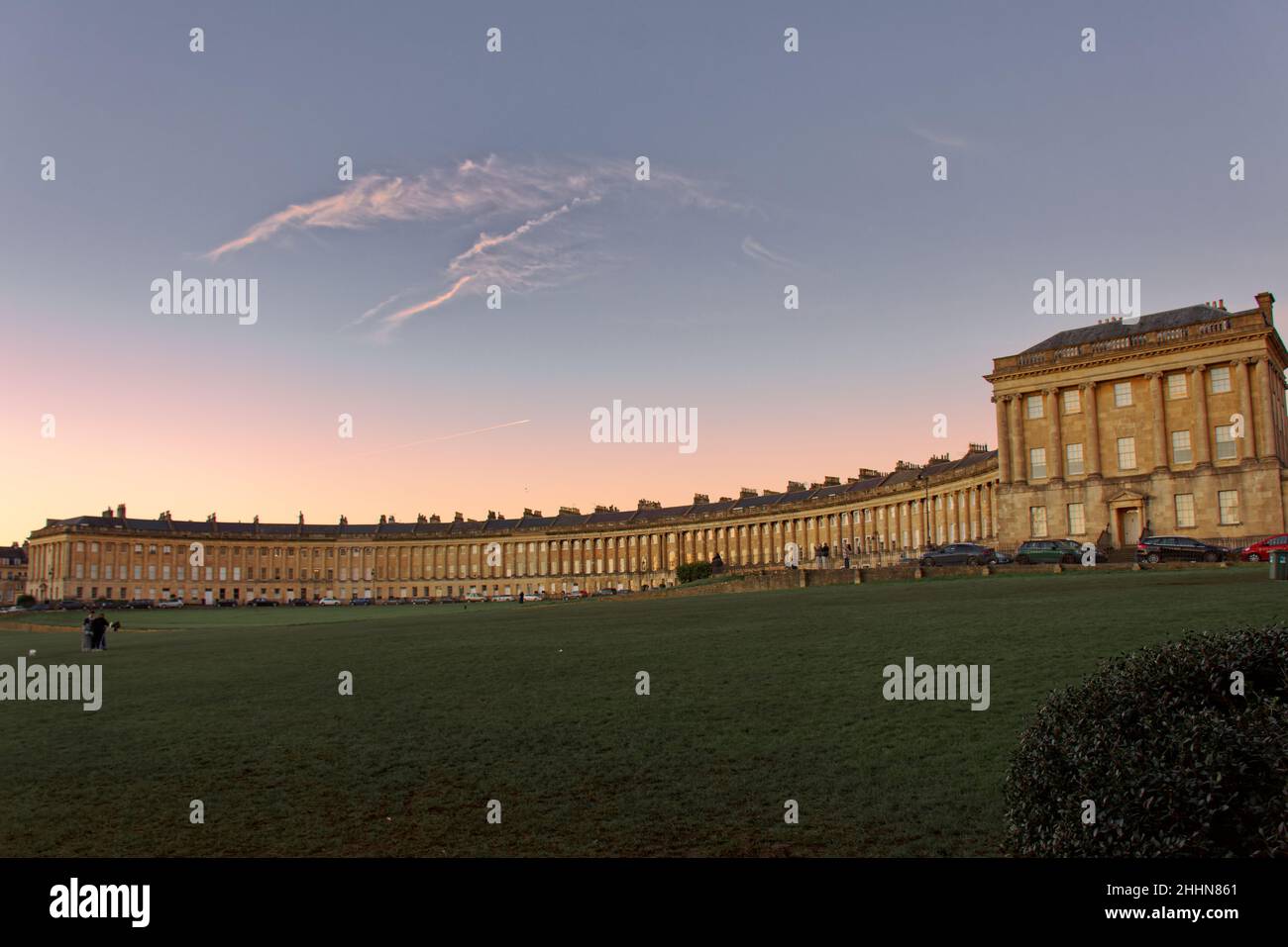 winter golden hour in bath Stock Photo - Alamy
