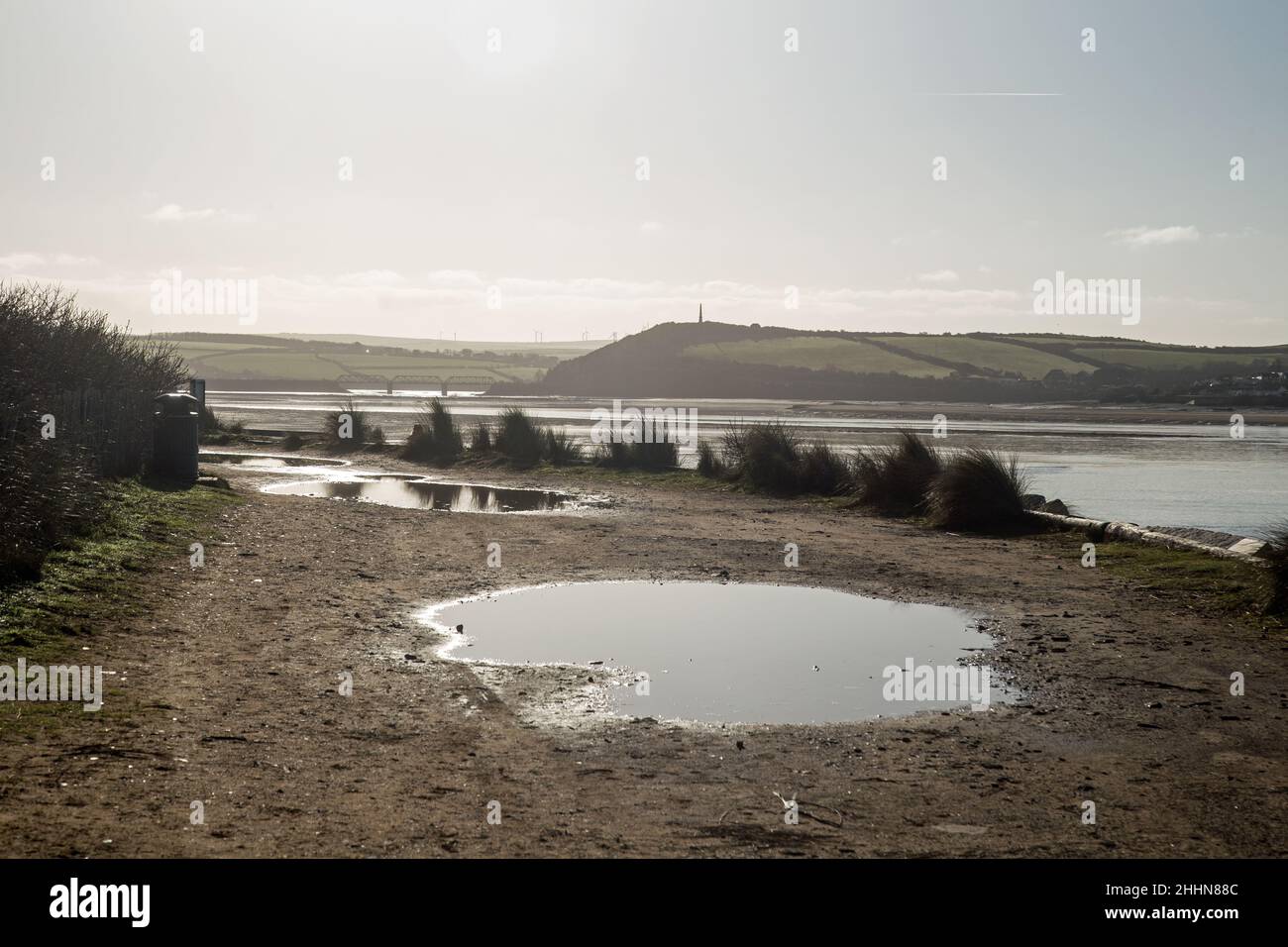A view of the beach at Rock, Cornwall, England Stock Photo - Alamy