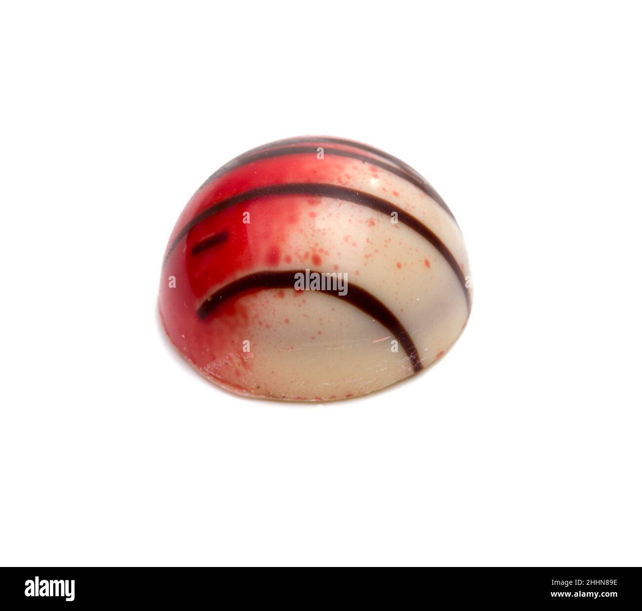 exclusive collection chocolate sweets isolated on the white Stock Photo ...