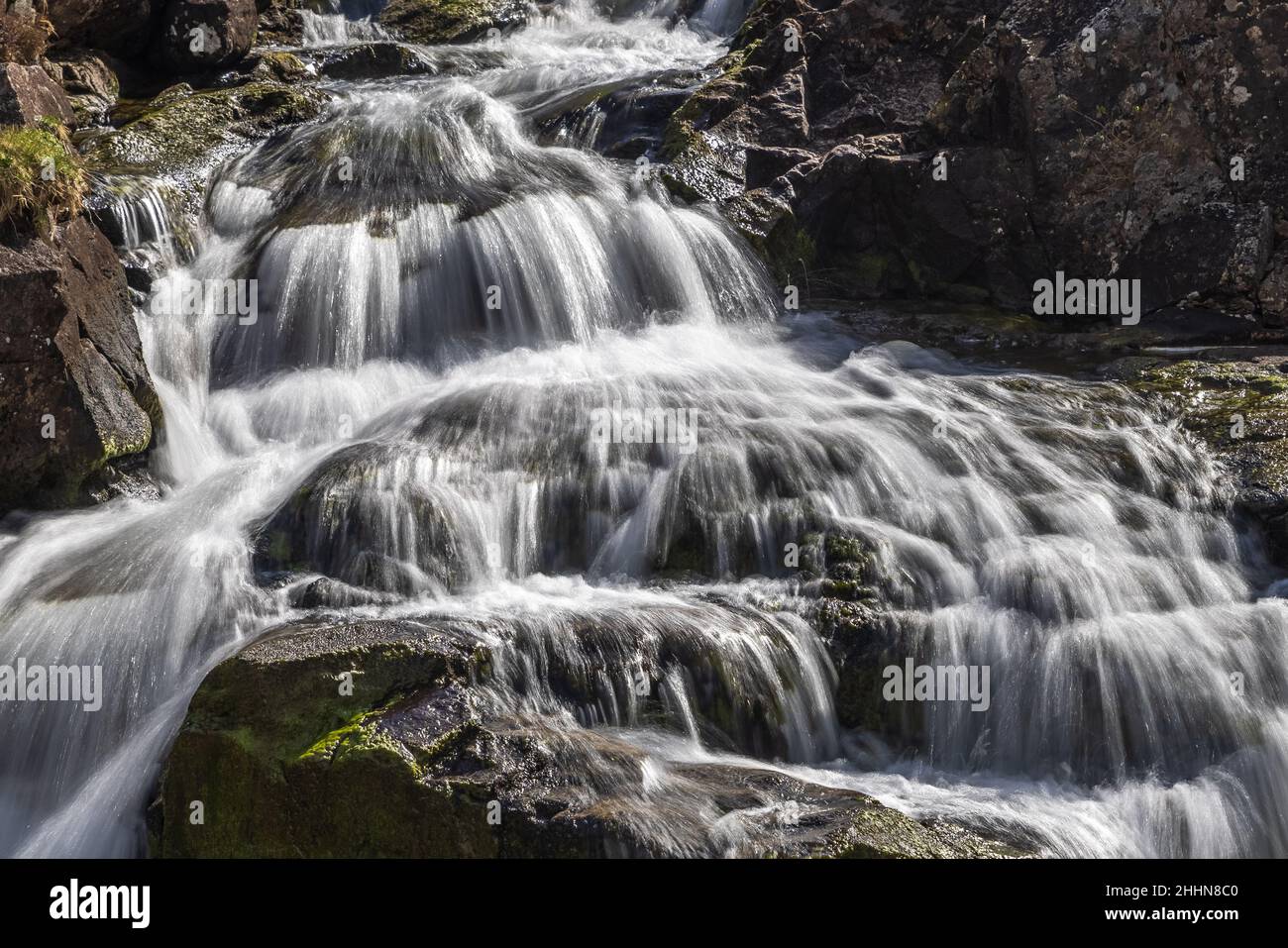 The River Coe rises at the north-eastern base of Buachaille Etive Beag ...