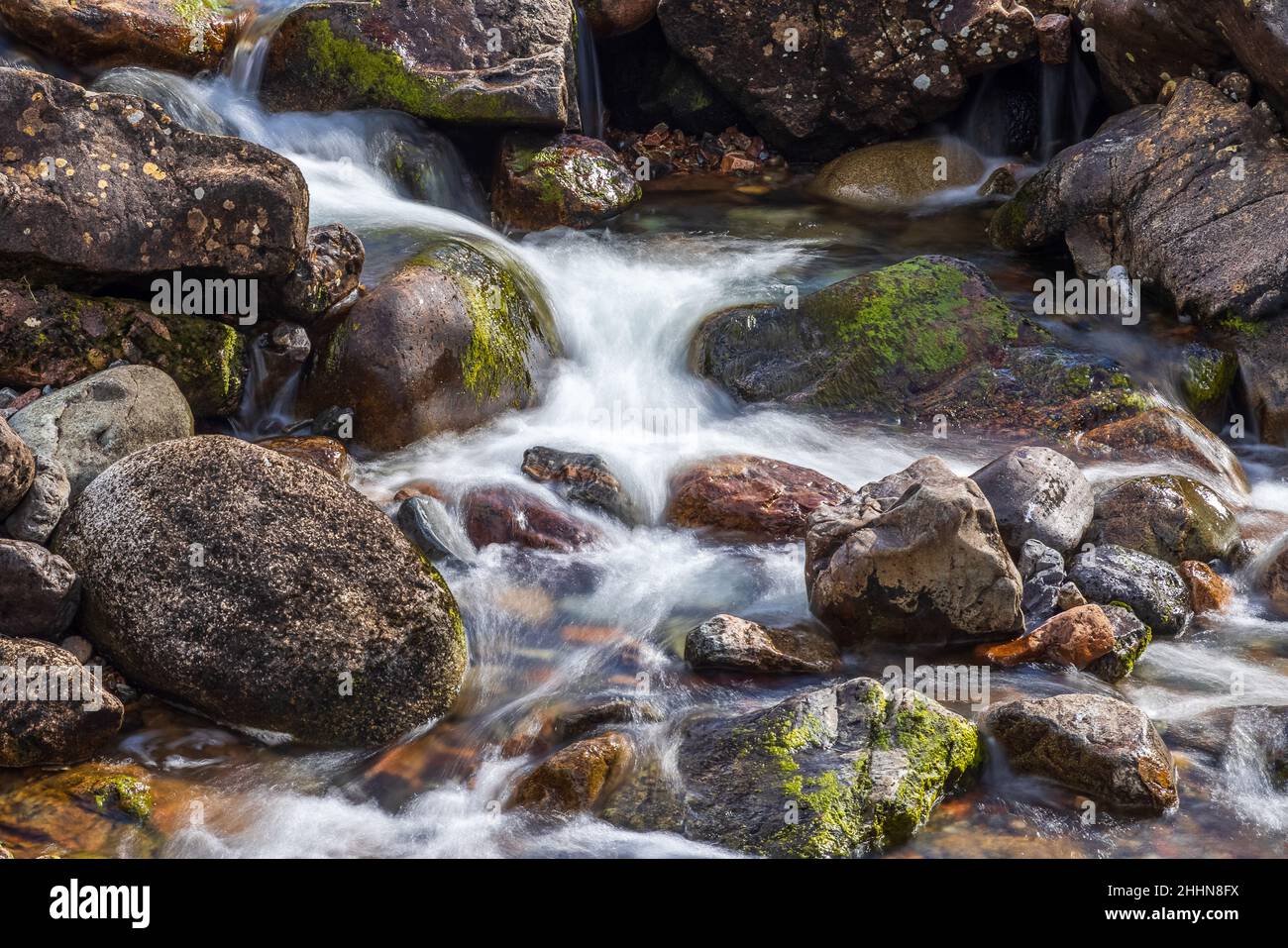 The River Coe rises at the north-eastern base of Buachaille Etive Beag ...