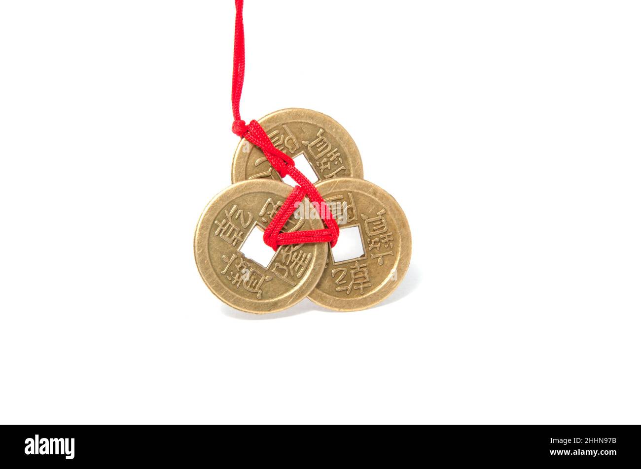 Chinese coins string hi-res stock photography and images - Alamy