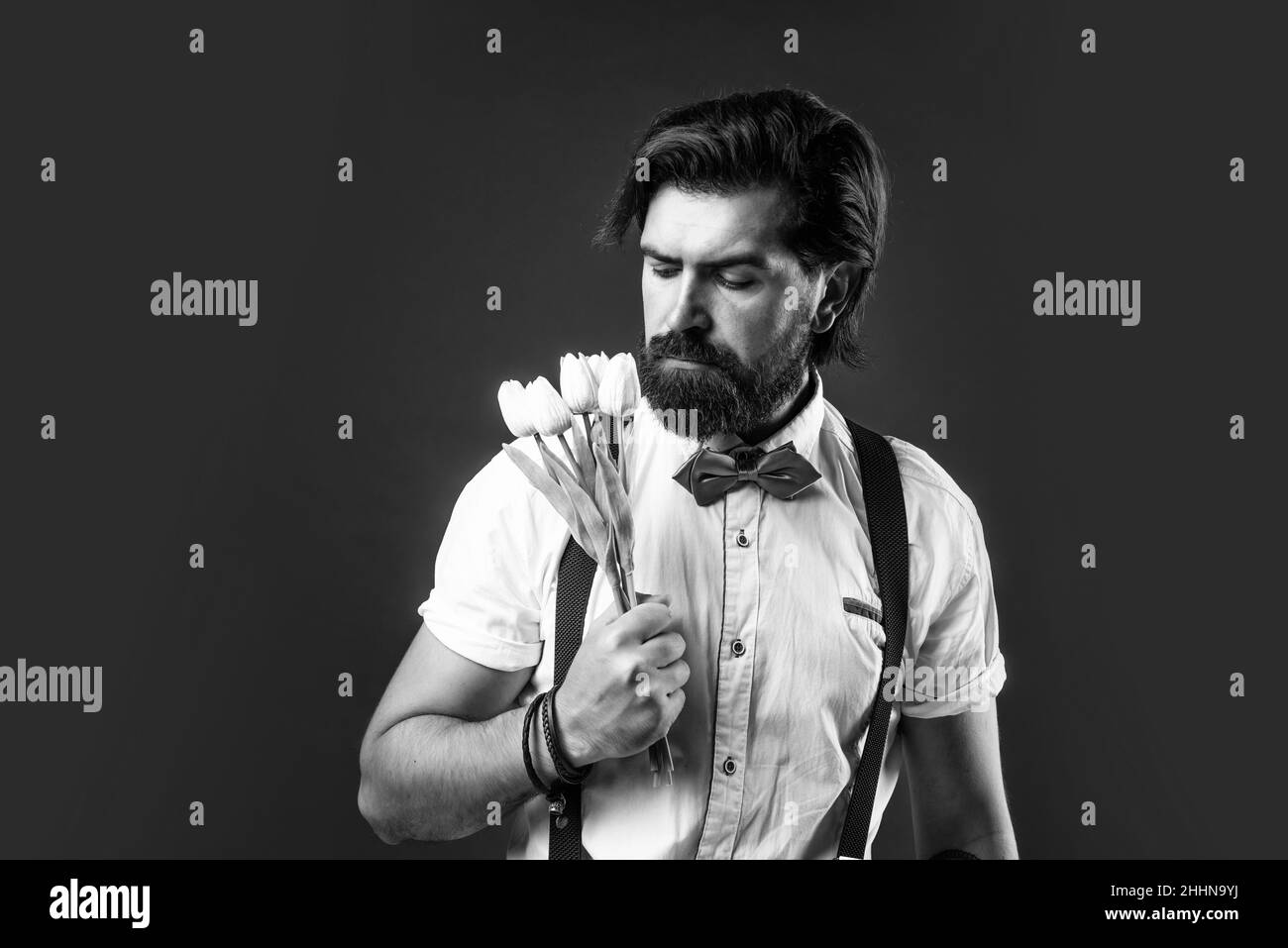 Tulip bow Black and White Stock Photos & Images - Alamy