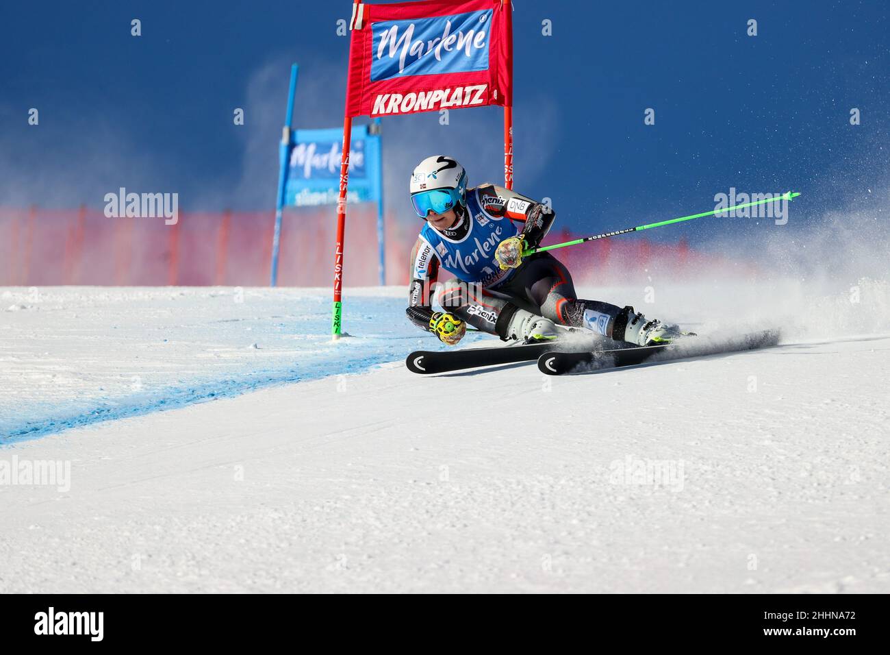 Ragnhild MOWINCKEL (NOR) during 2022 FIS Ski World Cup - Women Giant ...