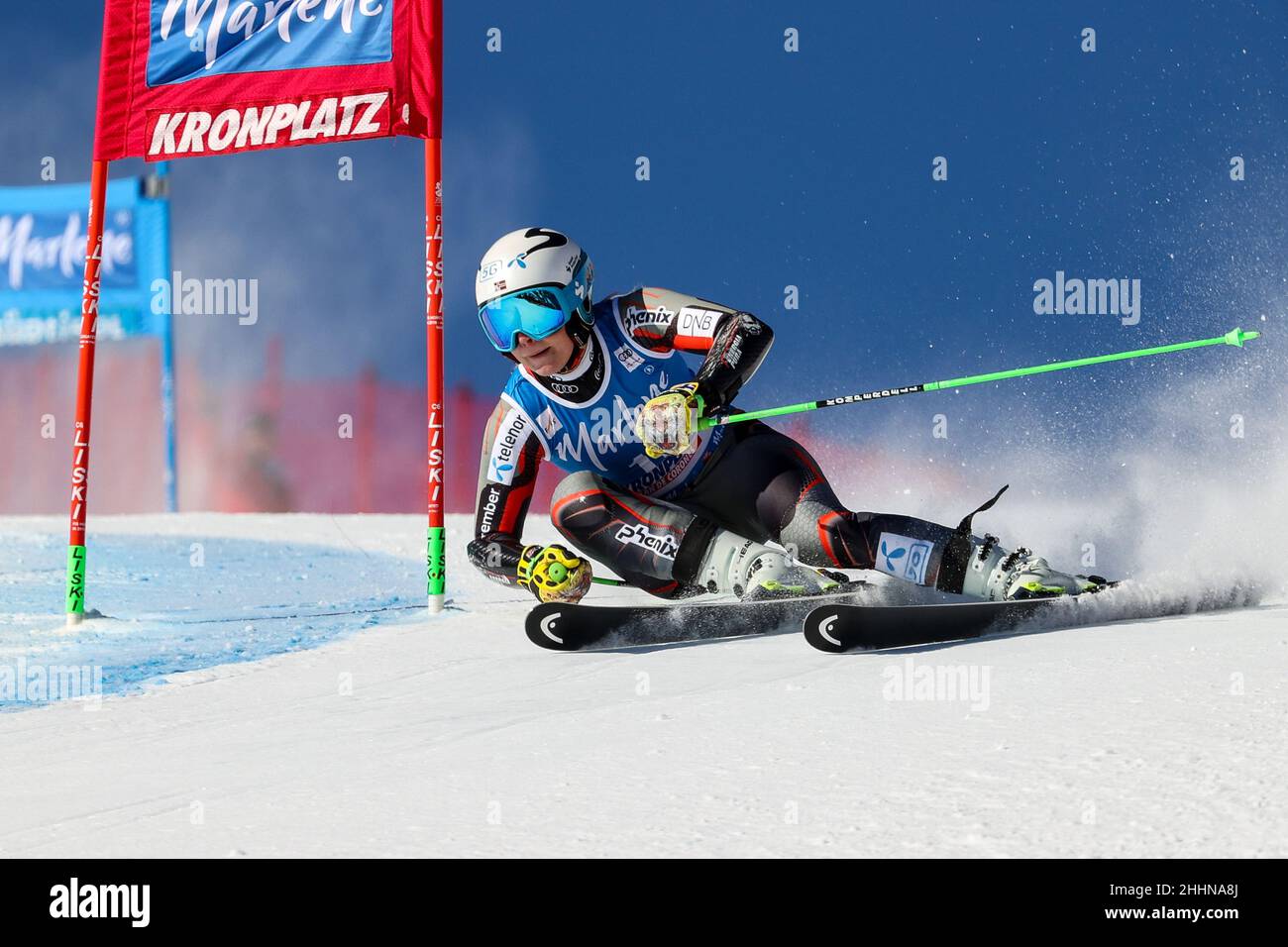 Ragnhild MOWINCKEL (NOR) during 2022 FIS Ski World Cup - Women Giant ...