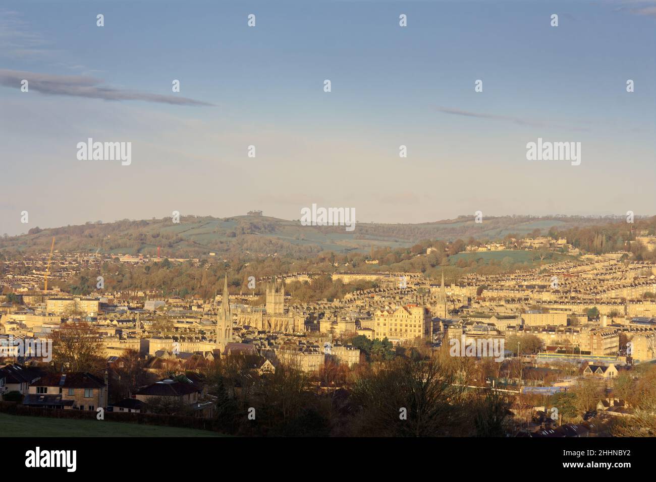 Bath city skyline from bathwick hi-res stock photography and images - Alamy