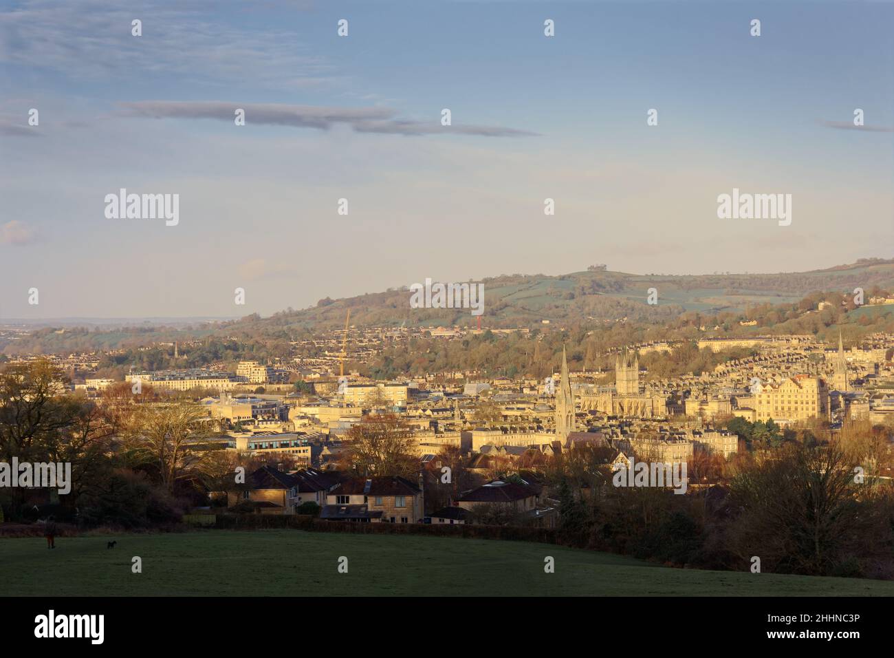 Bath city skyline from bathwick hi-res stock photography and images - Alamy