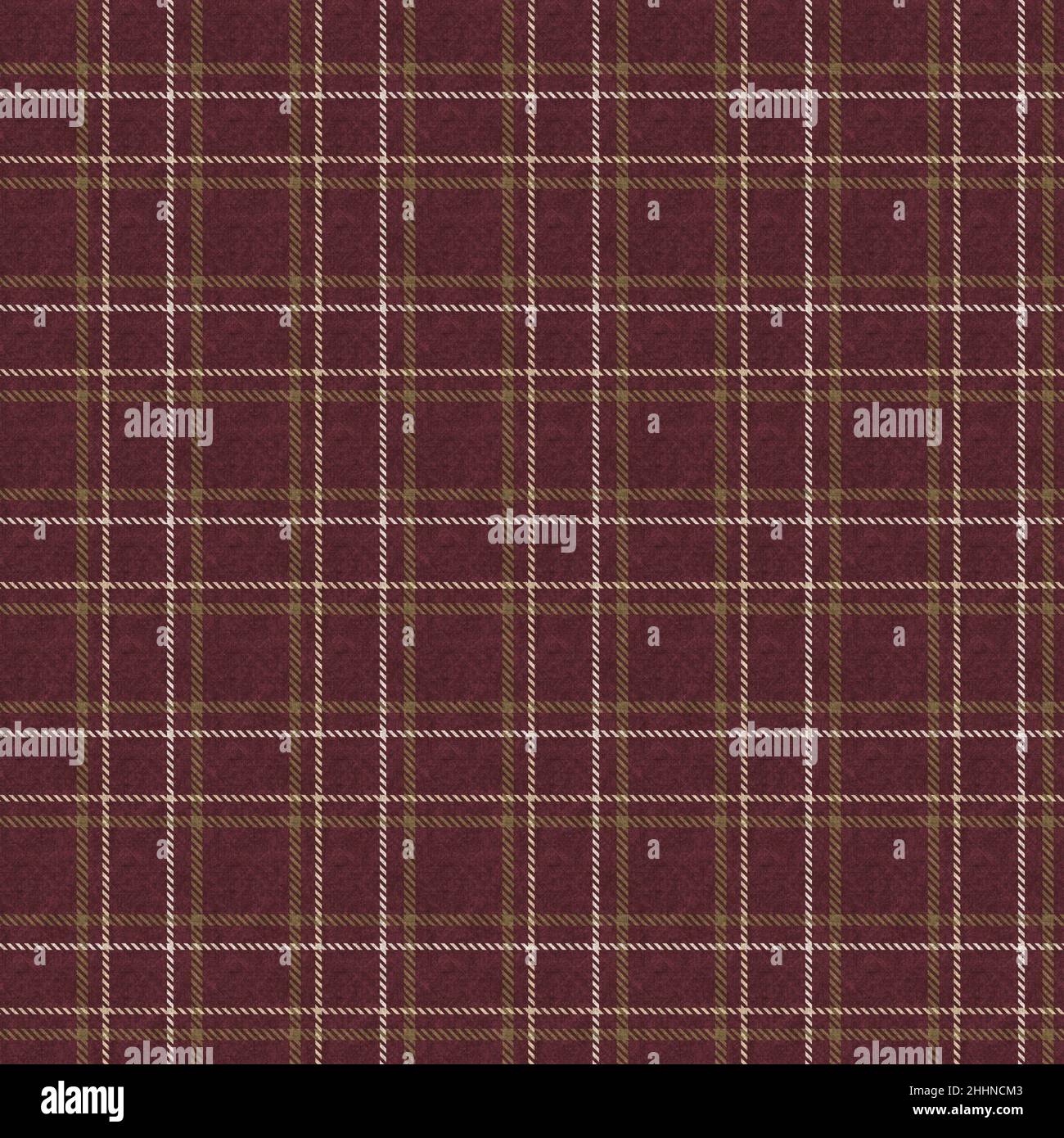 Sepia brown neutral woven plaid texture background. Seamless old worn ...