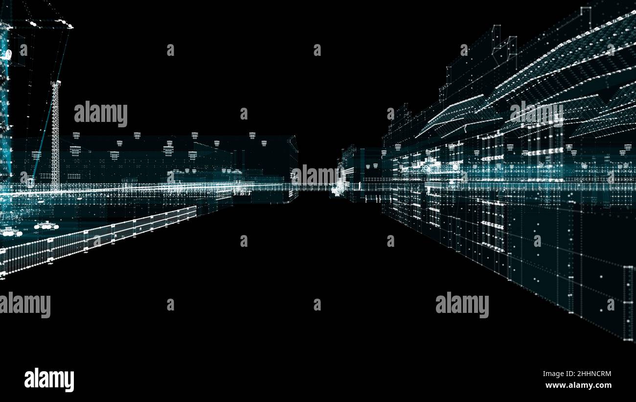 Industrial technology concept. Industry 4.0 Stock Photo - Alamy