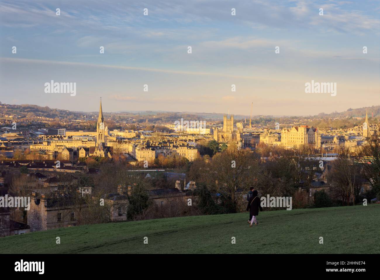Bath city skyline from bathwick hi-res stock photography and images - Alamy