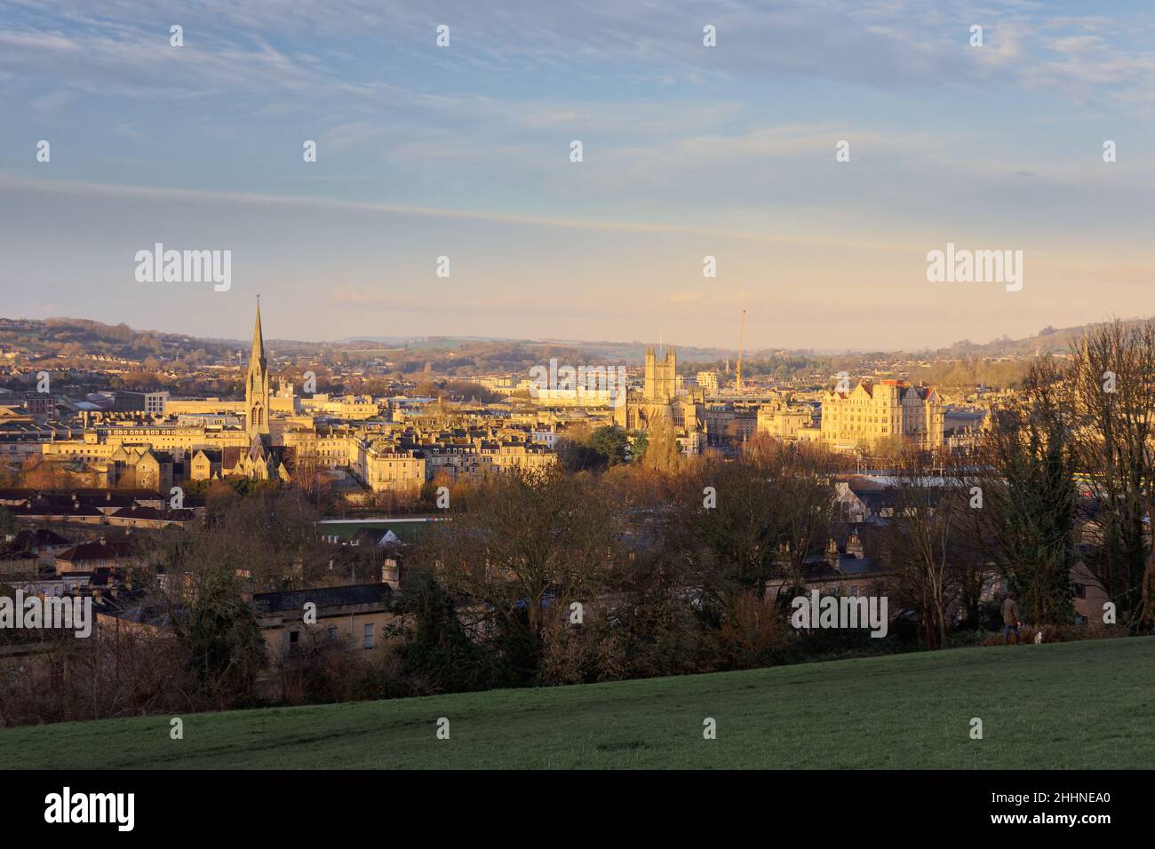 Bath city skyline from bathwick hi-res stock photography and images - Alamy
