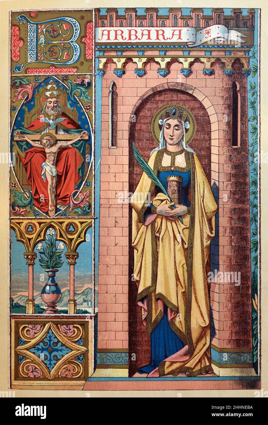 Barbara the great martyr hi-res stock photography and images - Alamy