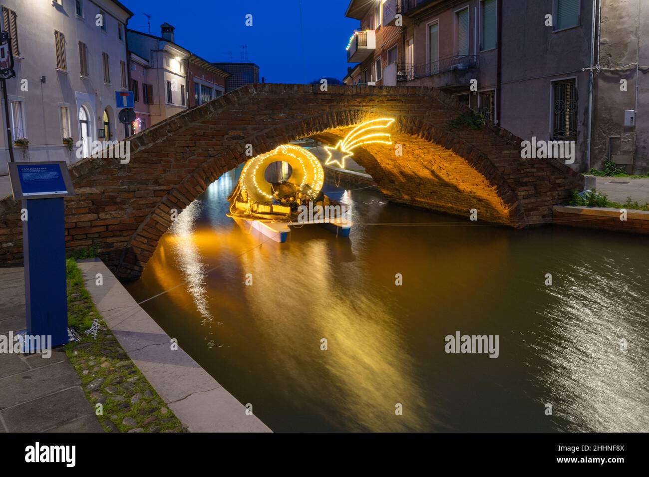 Comacchio bridge hi-res stock photography and images - Alamy