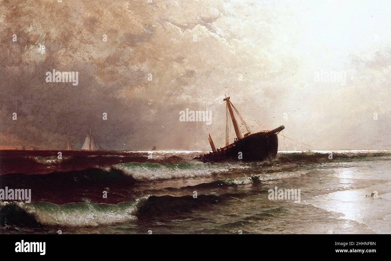 Vintage gothic landscape art Stock Photo - Alamy