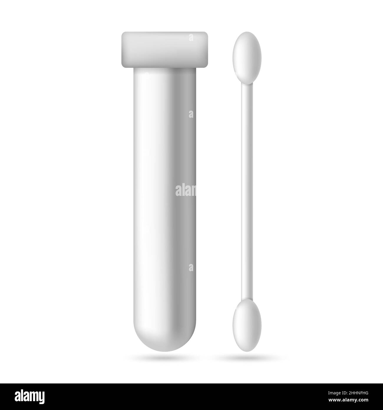 Medical kit tube test Stock Vector Images - Alamy