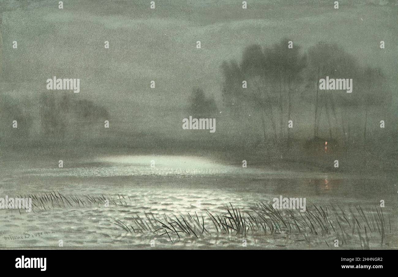 Vintage gothic landscape art Stock Photo - Alamy