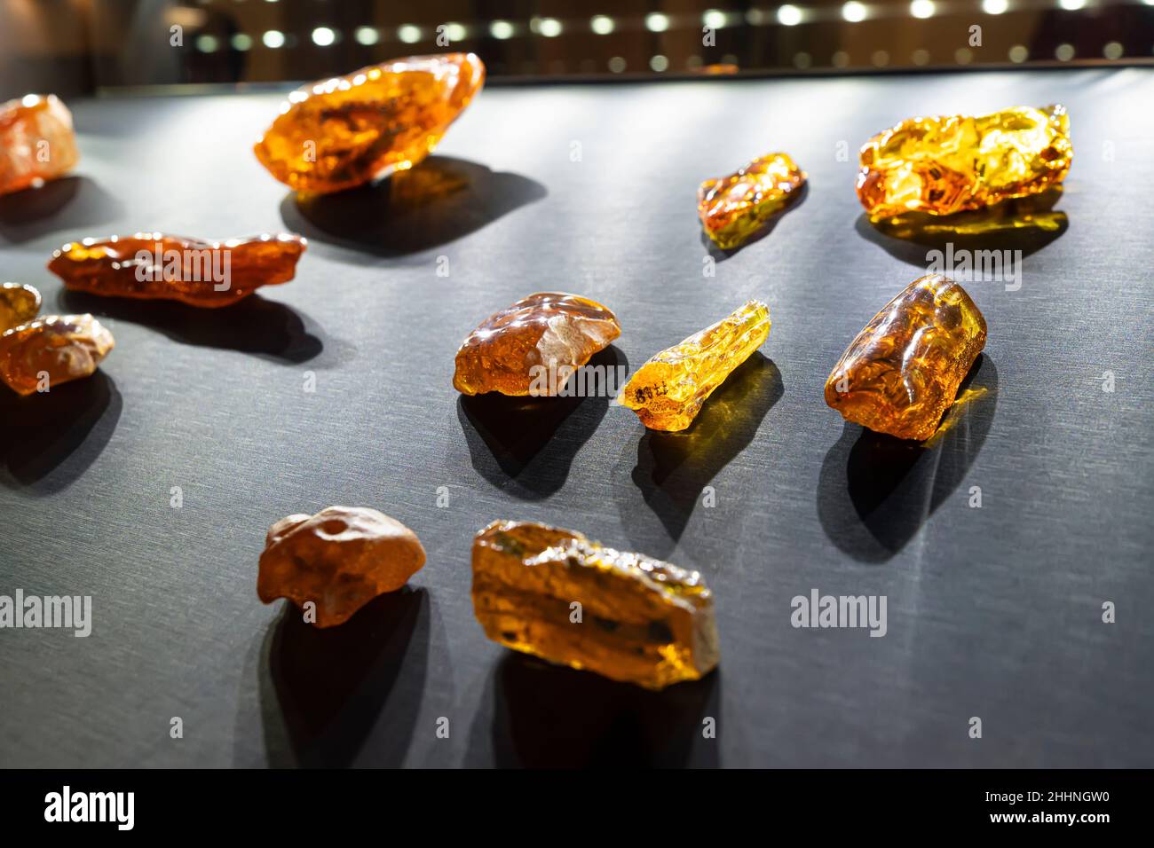 Amber minerals hi-res stock photography and images - Alamy