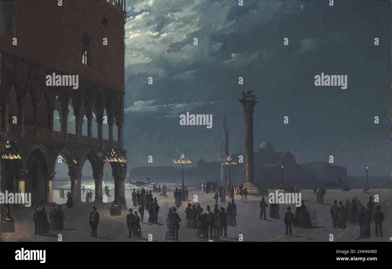 Vintage gothic landscape art Stock Photo - Alamy