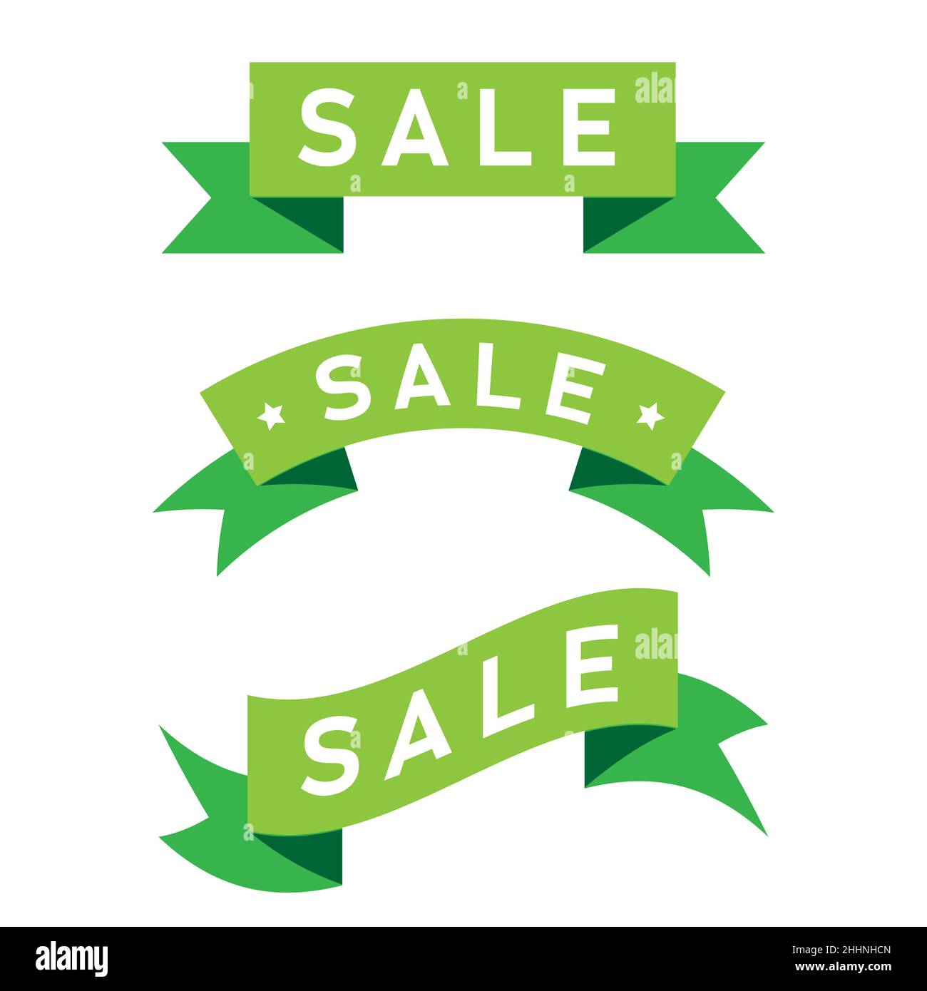 Sale ribbon set sign Stock Vector Image & Art - Alamy