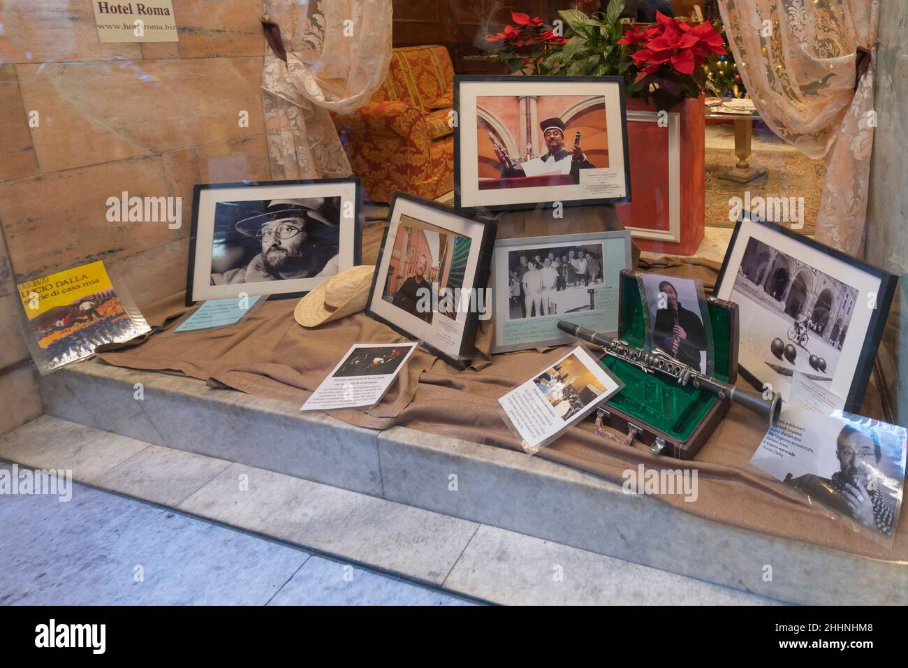 Cityscape, Old Town, Via D’Azeglio street, Showcase with photos by ...
