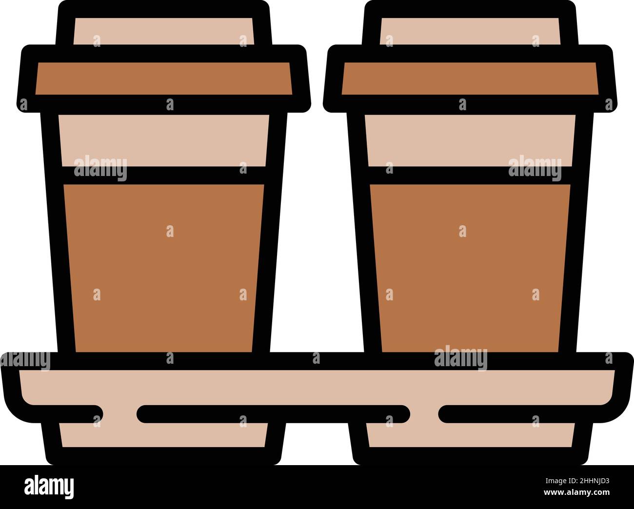 Hot chocolate station Cut Out Stock Images & Pictures - Alamy