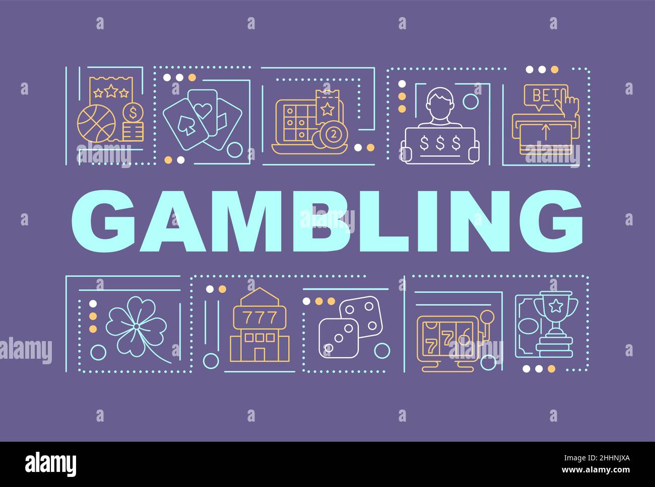 Betting word concepts lilac banner Stock Vector Image & Art - Alamy
