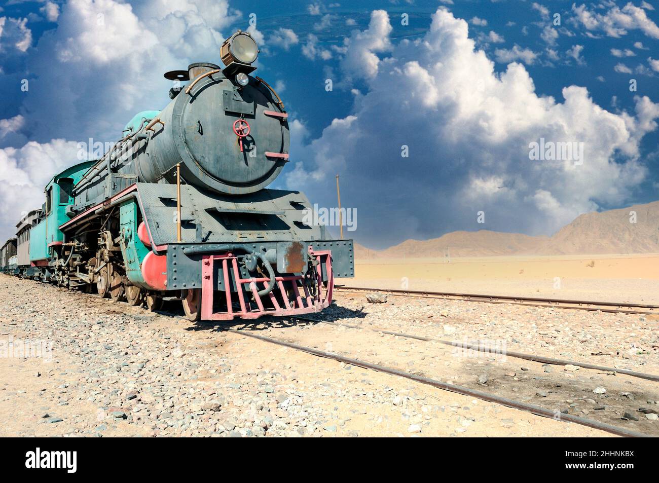 Black rock desert train track hi-res stock photography and images - Alamy