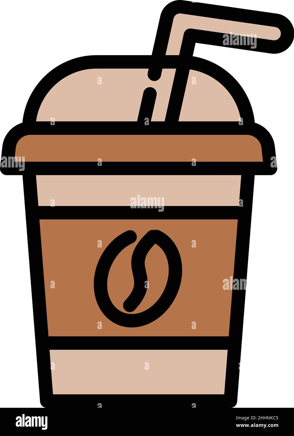 Coffee to go cup icon outline vector. Espresso machine. Cafe drink Stock Vector Image & Art - Alamy