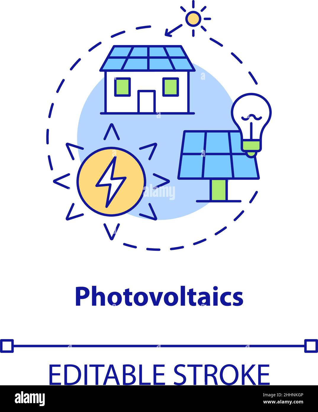 Photovoltaics Stock Vector Images - Alamy