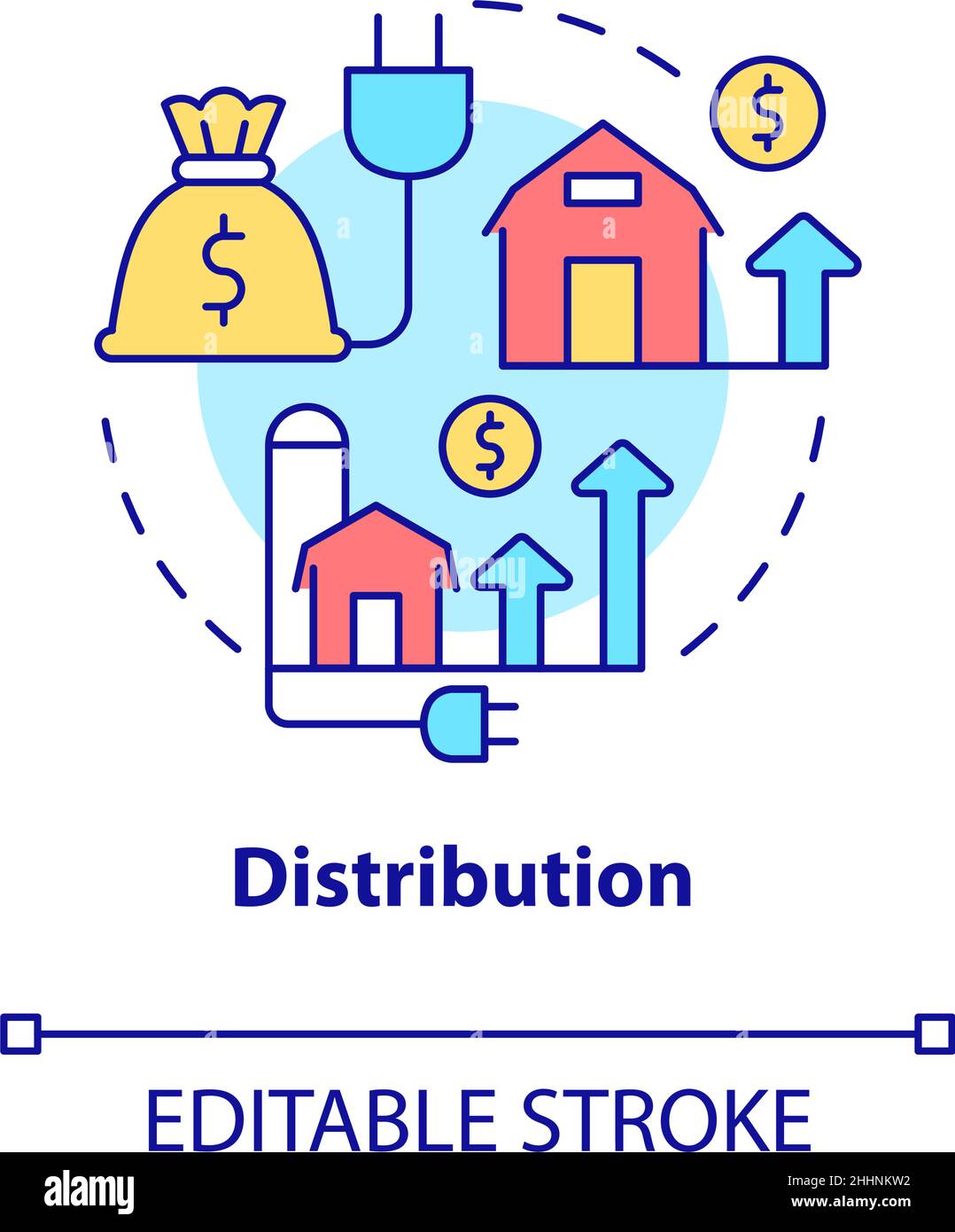Distribution concept icon Stock Vector Image & Art - Alamy Distribution concept icon Stock Vector Image & Art - Alamy