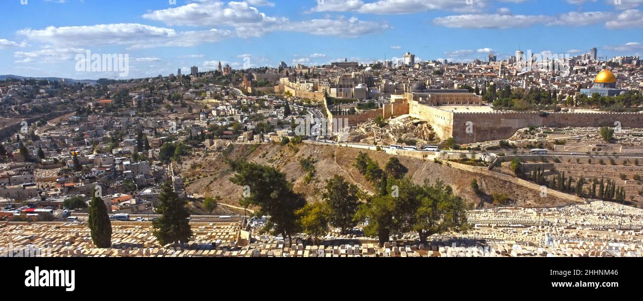 Skyline jerusalem hi-res stock photography and images - Alamy