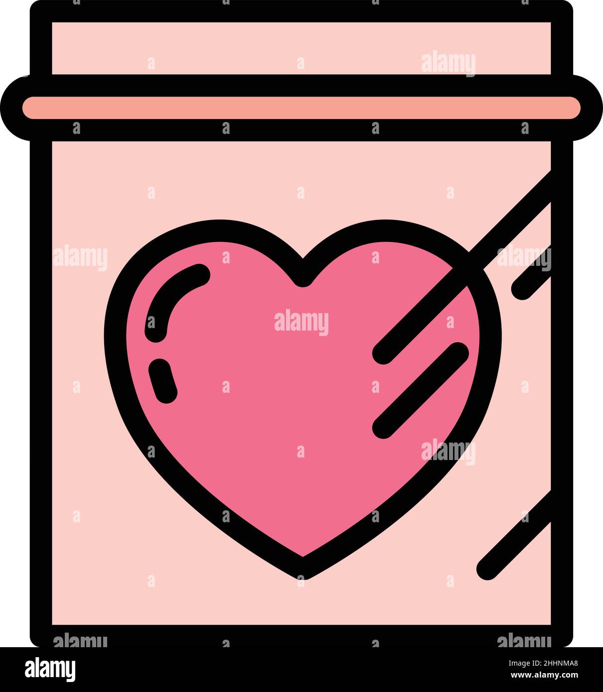 Heart donation icon outline vector. Organ donor. Medical donate Stock ...