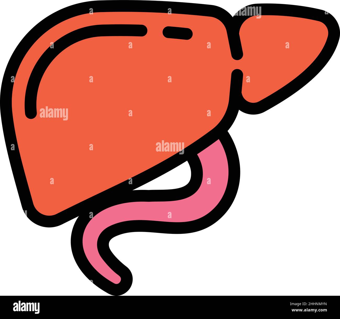 Human organ donate icon outline vector. Heart medical. Blood medicine ...