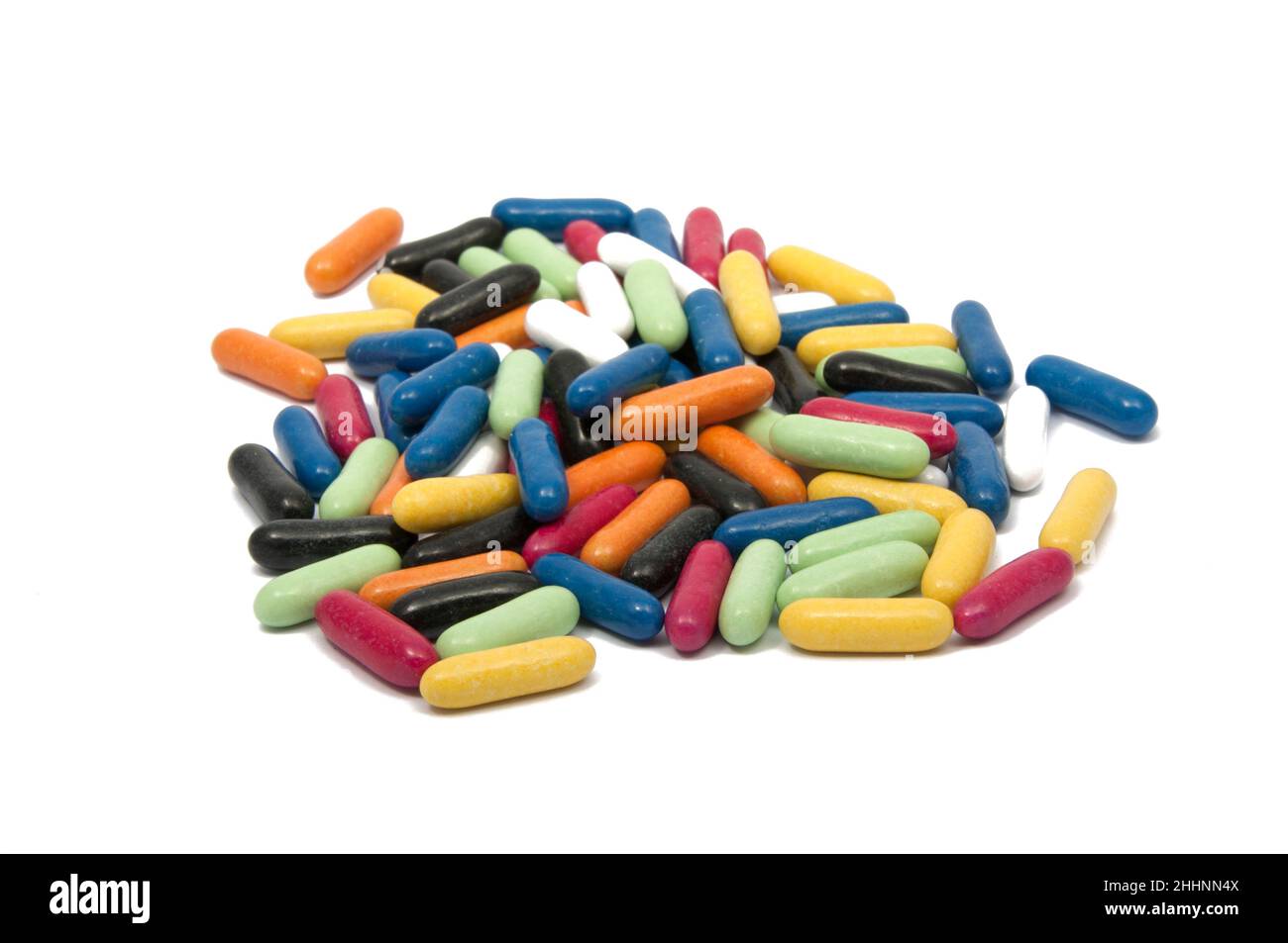 liquorice colorful candy sticks isolated Stock Photo - Alamy