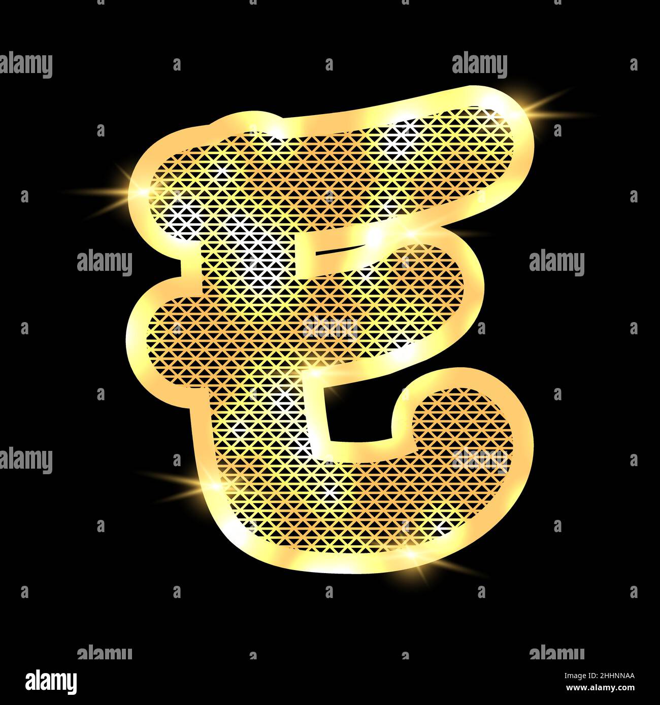 Illuminated letter e hi-res stock photography and images - Alamy