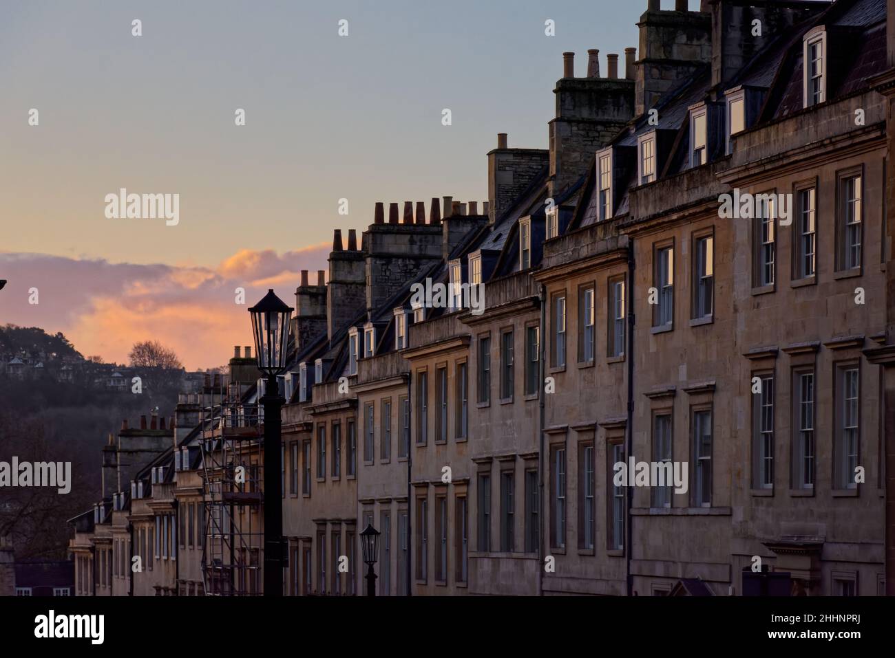 sunrise at Bath Abbey Stock Photo - Alamy