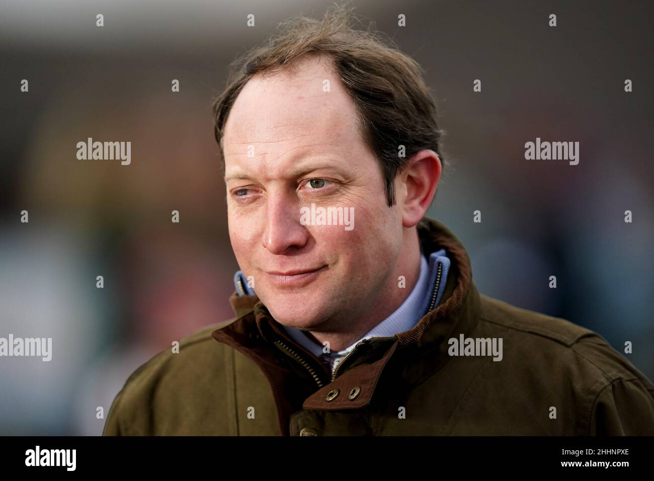 Trainer Ben Pauling at Leicester racecourse. Picture date: Tuesday ...