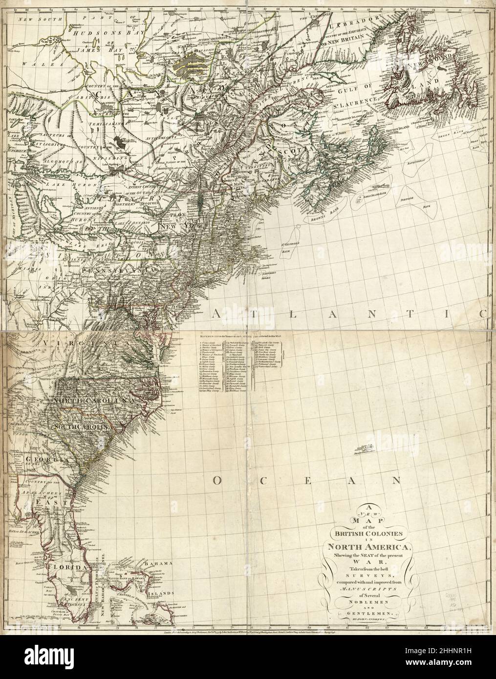 New improved map hi-res stock photography and images - Alamy