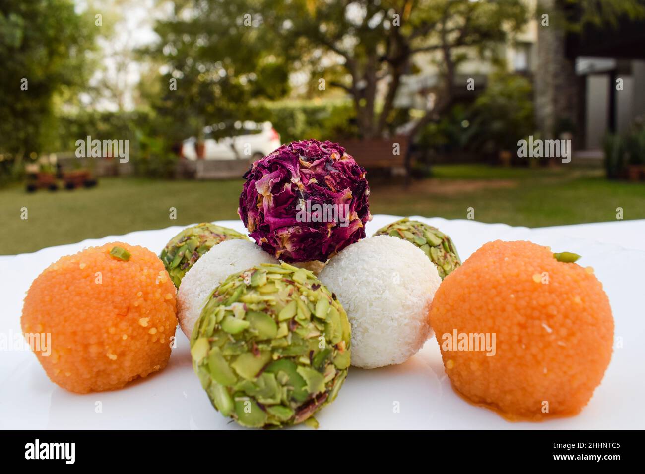 Indian sweets flag hi-res stock photography and images - Alamy