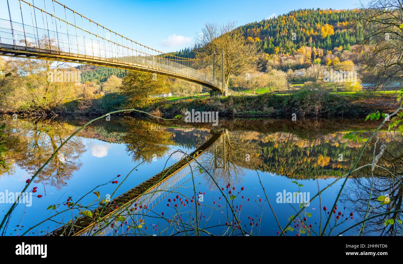 Sappers suspension bridge hi-res stock photography and images - Alamy