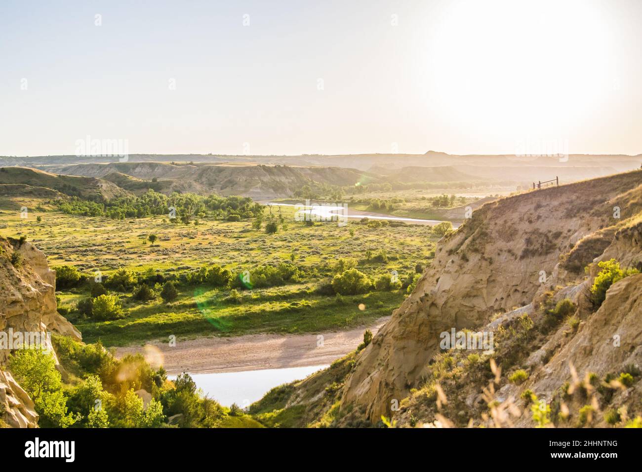 Theodore Roosevelt National Park, Medora ND Stock Photo - Alamy