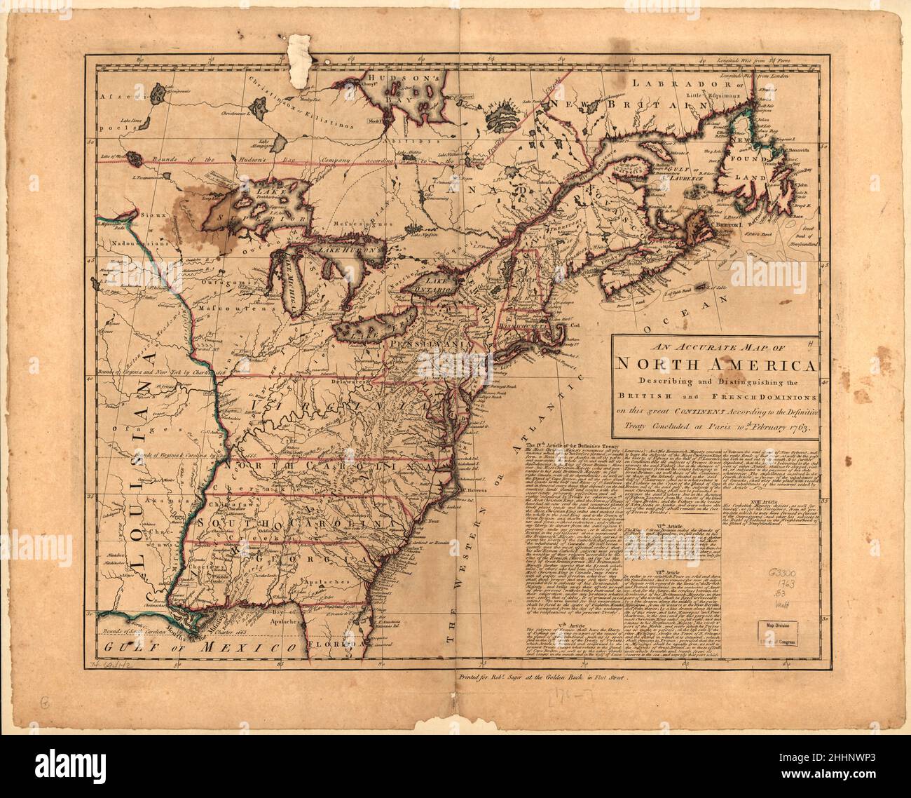 Treaty of paris map hi-res stock photography and images - Alamy