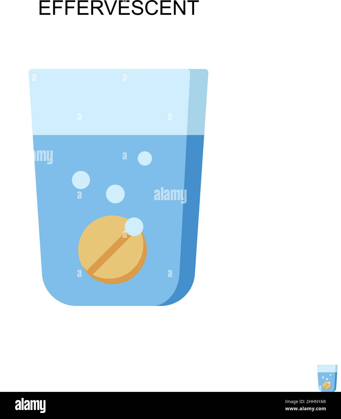 Effervescent Simple vector icon.Perfect color modern pictogram on ...
