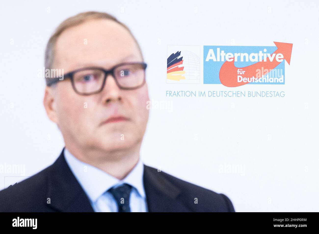Max Otte, AfD candidate for the office of Federal President, pictured ...