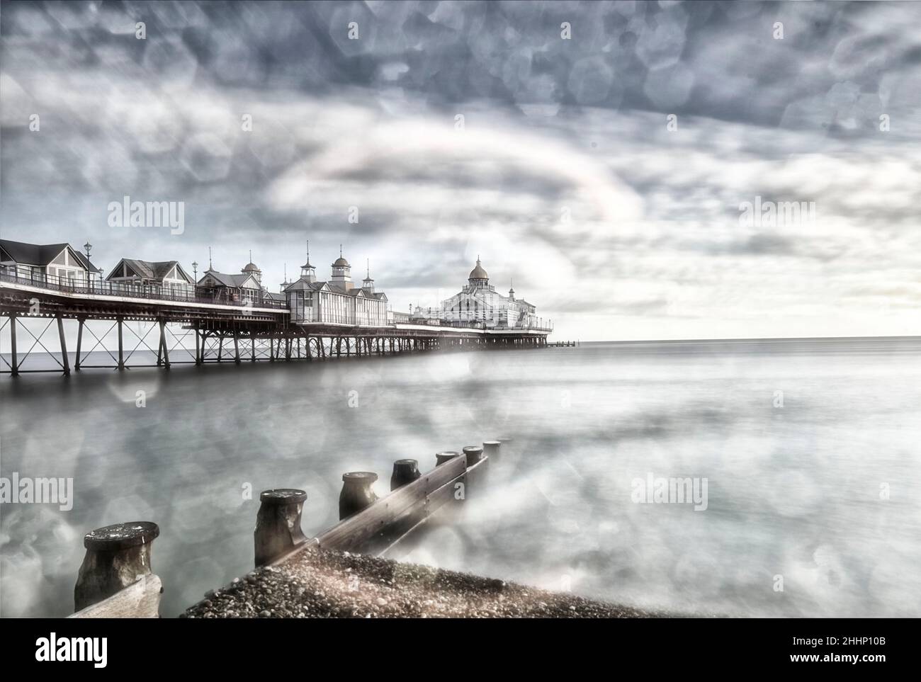 Long Exposure landscape with the tourist favourite Eastbourne Pier on ...