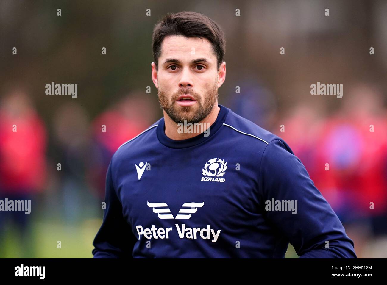 Scotland's Sean Maitland during a training session at Oriam High ...