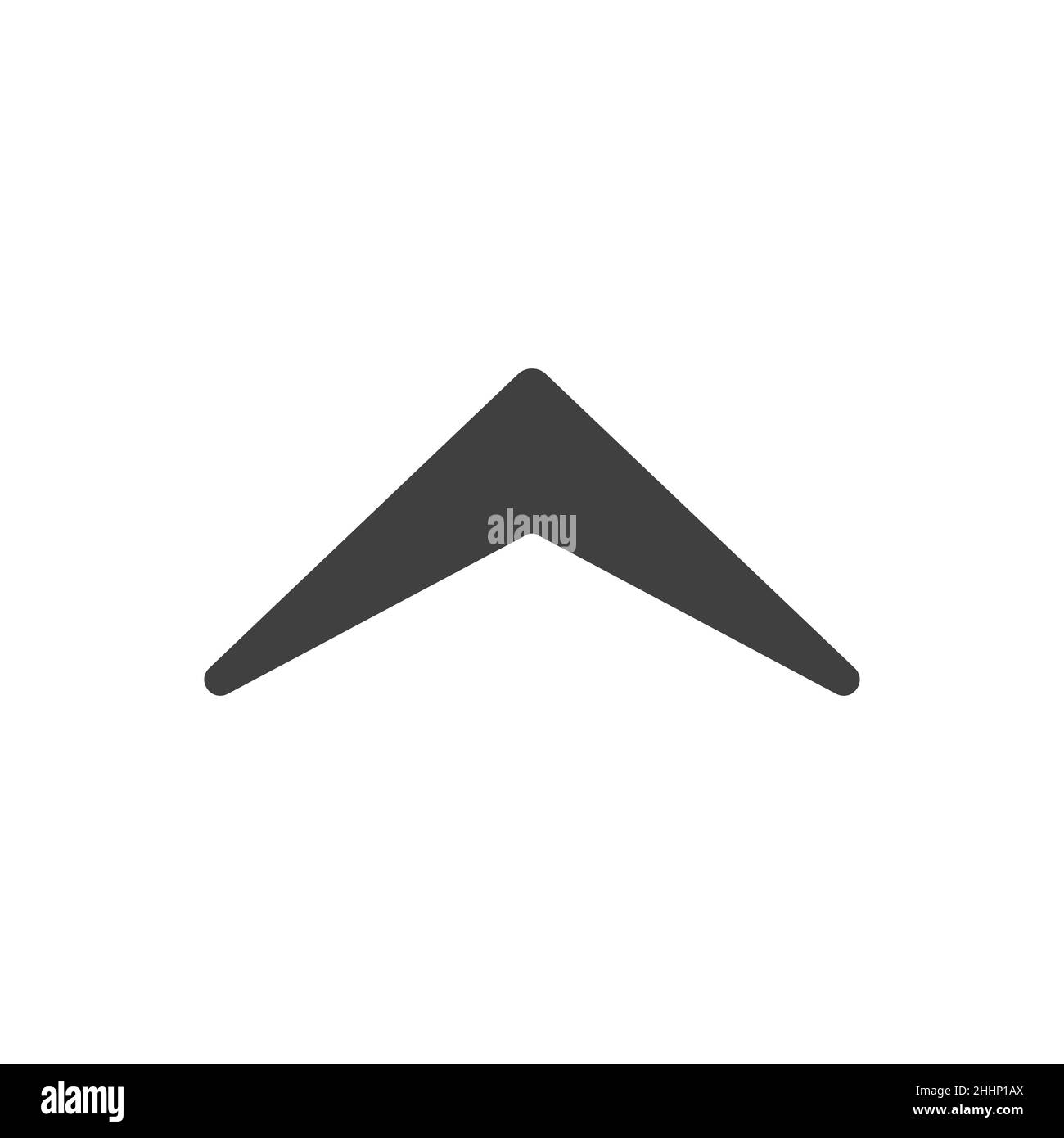 Arrow icon on a white background. Modern right arrow Stock Vector Image ...